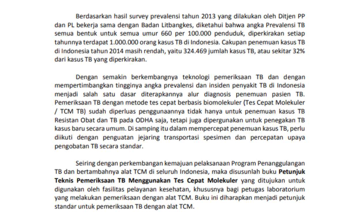 Panduan Lengkap Tes Cepat Molekuler (TCM) Deteksi TBC-RO